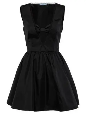 Prada Re-nylon Minidress - Black