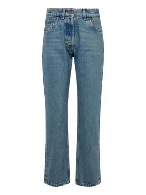 Prada Mid-rise Straight Jeans - Blue