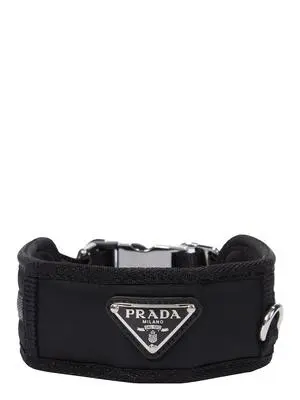 Prada Re-nylon Dog Collar - Black