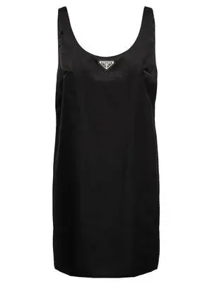 Prada Re-nylon Minidress - Black