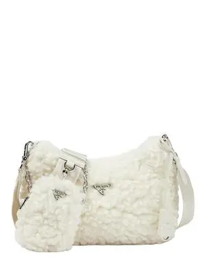 Prada Re-edition 2005 Small Shoulder Bag - White
