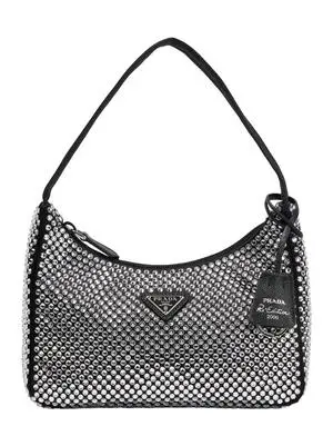 PRADA Prada Embellished Satin Bag
