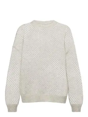 Brunello Cucinelli Ribbed-knit Sweater - Grey