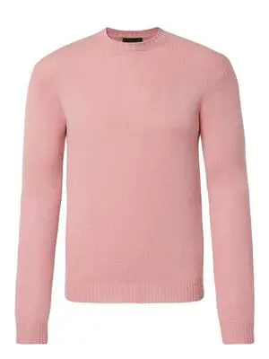 Prada Cashmere Crewneck Sweater - Pink