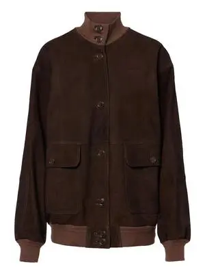 Prada Suede Jacket - Brown
