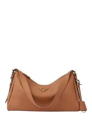 PRADA Aimée Medium Leather Shoulder Bag
