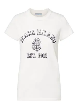 Prada Printed T-shirt - White