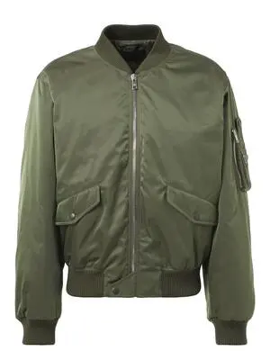 Prada Re-nylon Bomber Jacket - Green