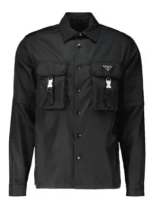 Prada Re-nylon Shirt - Black