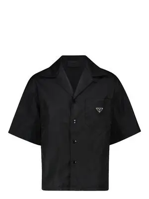 Prada Re-nylon Shirt - Black