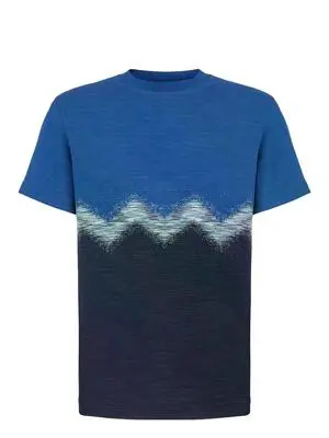 Missoni Zigzag-print T-shirt - Blue