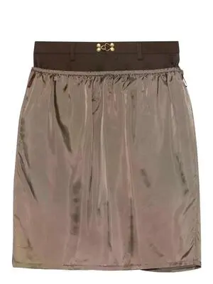Kolor Layered Shorts - Brown