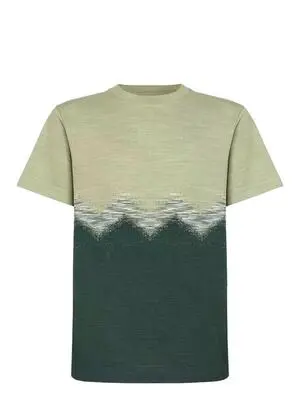 Missoni Zigzag-print T-shirt - Green