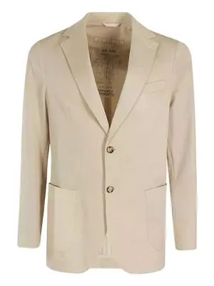 CIRCOLO 1901 Cotton Blazer - Neutrals