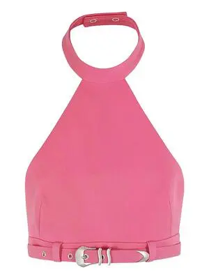 SSHEENA Halterneck Buckled Top - Pink