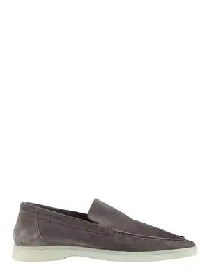 AURELIEN Yacht Suede Loafers - Grey
