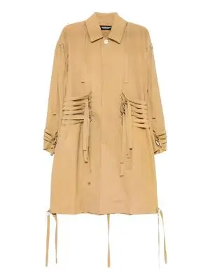 UNDERCOVERISM Belted Coat - Neutrals