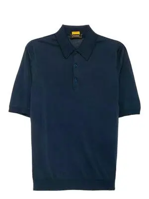 SVEVO Cotton Polo Shirt - Blue