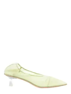 Studio Amelia 50mm Iris Pumps - Green