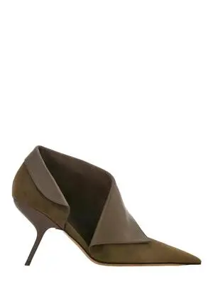 FERRAGAMO 85mm Eva Pumps - Brown