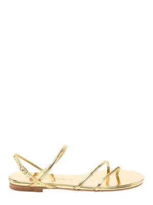 Studio Amelia Helix Flat Sandals - Gold