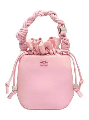 GANNI Mini Bucket Bag - Pink