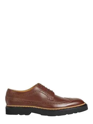 Paul Smith Count Leather Brogues - Brown