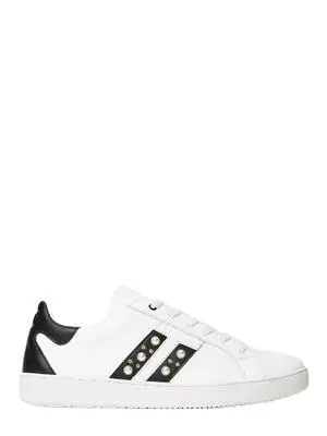 TWINSET Stud-Embellished Low-Top Sneakers
