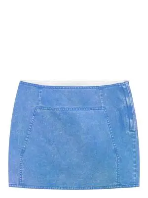 FAÇON JACMIN Jewl Mini Skirt - Blue