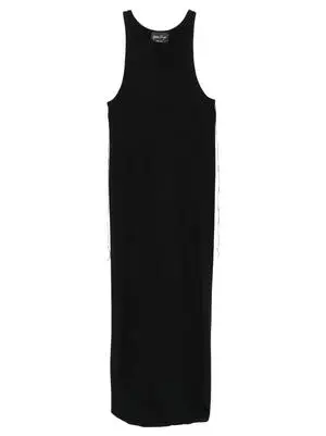 Andrea Ya'aqov Fine-ribbed Midi Dress - 09 Black