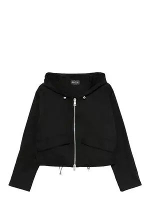 ANDREA YA'AQOV Andrea Ya'aqov Hooded Cropped Jacket