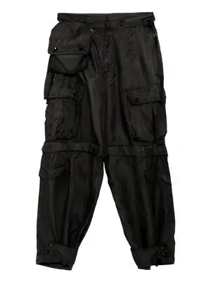Toga Cargo Trousers - Black
