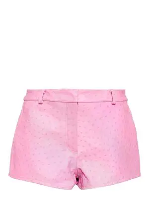 CASABLANCA Leather Shorts