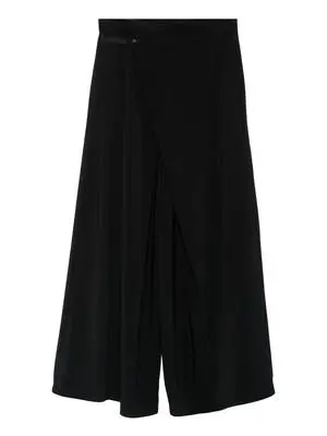 Andrea Ya'aqov Wide Leg Trousers - Black