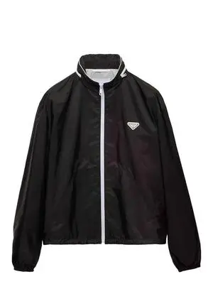 Prada Logo-triangle Jacket - Black
