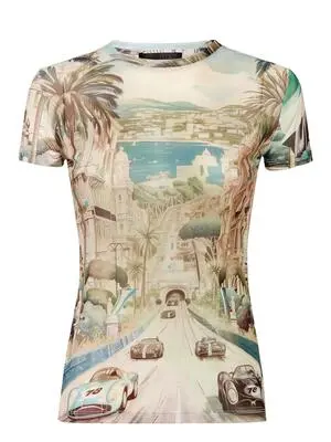 Philipp Plein Graphic Print T-shirt - Neutrals
