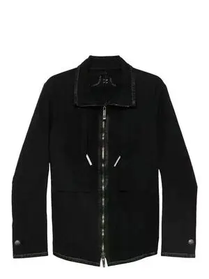 ISAAC SELLAM EXPERIENCE High-neck Jacket - Black