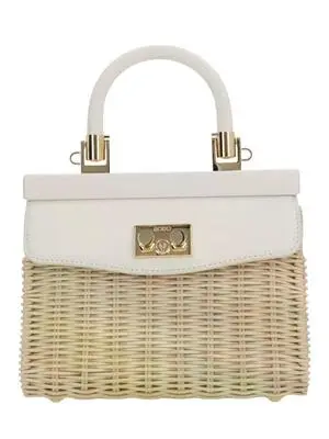Rodo Top-handle Shoulder Bag - Neutrals