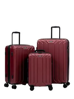 NONSTOP Luggage Set With Packing Cubes - Burgundy