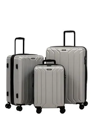 NONSTOP Luggage Set With Packing Cubes - Silver