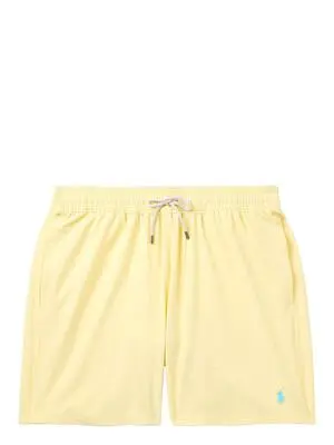 Ralph Lauren Traveler Straight-leg Mid-length Swim Shorts - Yellow