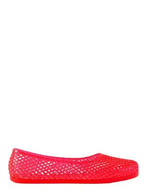 ANCIENT GREEK SANDALS Iro Pvc Ballet Flats - Red