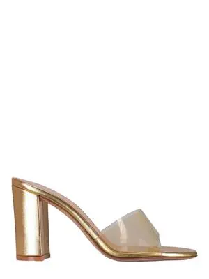GIANVITO ROSSI 85mm Leather Sandals - White