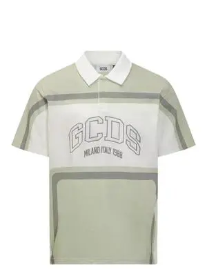 Gcds Logo Polo Shirt - Green
