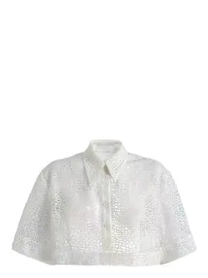 RXQUETTE RXQUETTE Crumbled Cropped Shirt