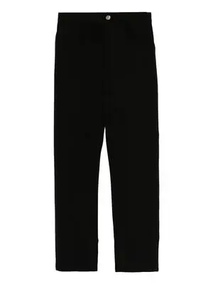 FAY Straight-leg Trousers - Black
