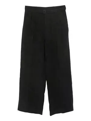 FORME D'EXPRESSION Pleated Trousers - Black