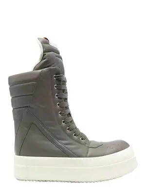 Rick Owens Runway Mega High-top Sneakers - Brown
