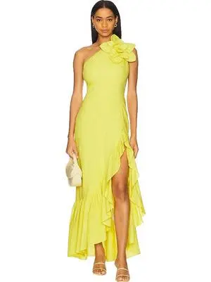 Yumi Kim Rocky Dress - Chartreuse Linen