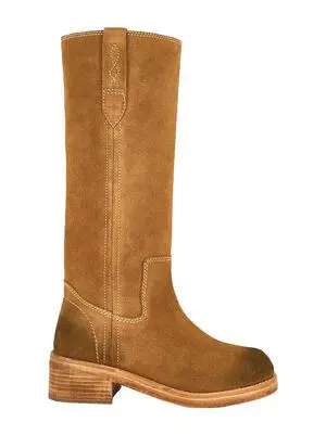 Free People Blaze Pull On Boot - Toffee Suede